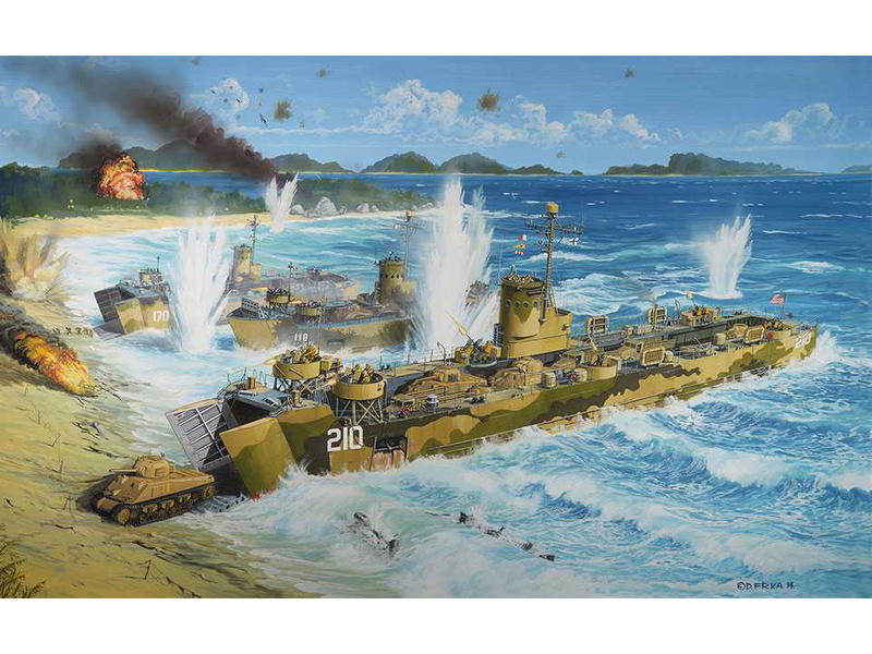 Revell U.S. Navy Landing Ship Medium (L (RVL05123) | Astra