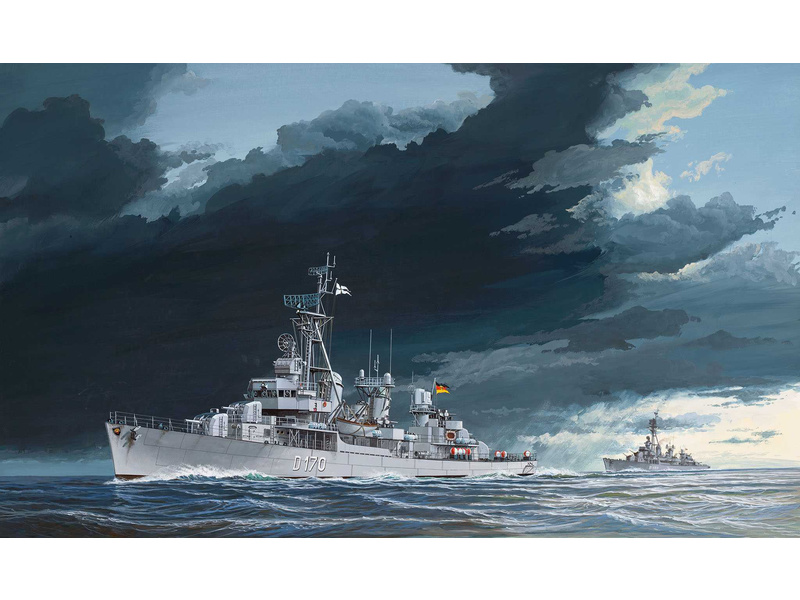 Revell German Destroyer Class 119 (Z1/Z5) (1:144) (RVL05179) | Astra