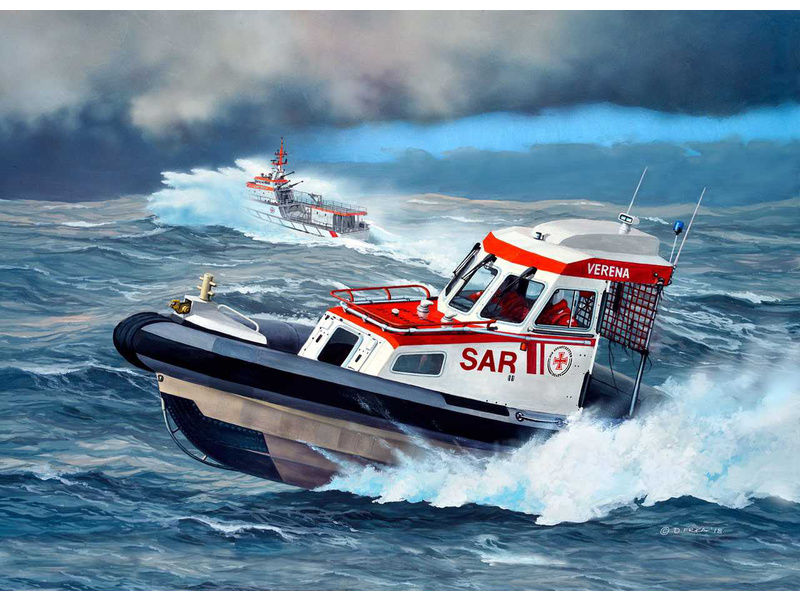 Revell Rescue Boat DGzRS VERENA (1:72) (RVL05228) | Astra