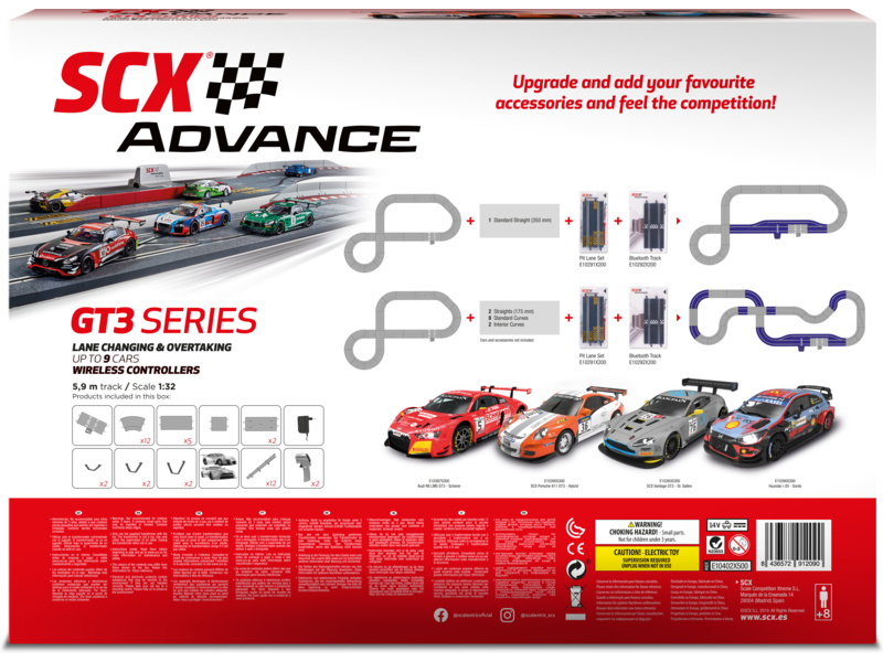 SCX Advance GT3 Series - Autodráha (SCXE10402X500) | Astra