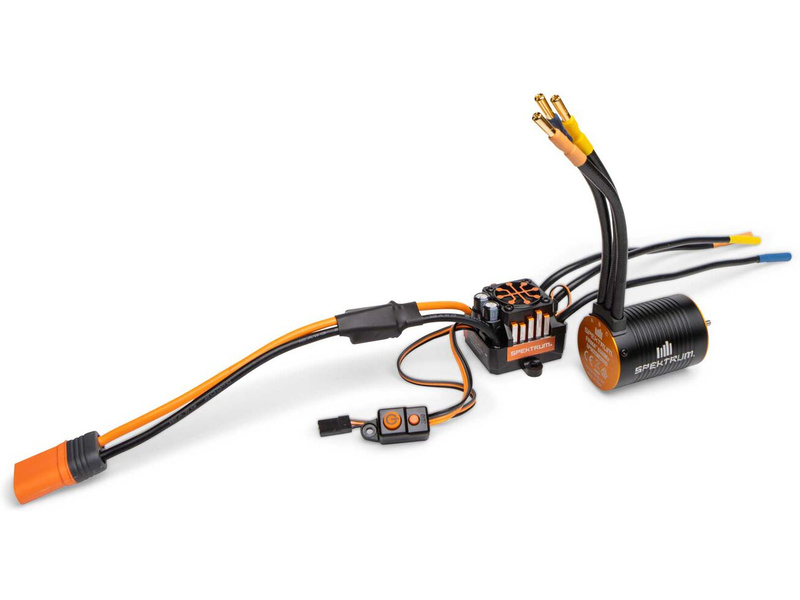 Spektrum Motor Brushless 6500Kv, ESC Firma 100A (SPMXSEMC13) | Astra