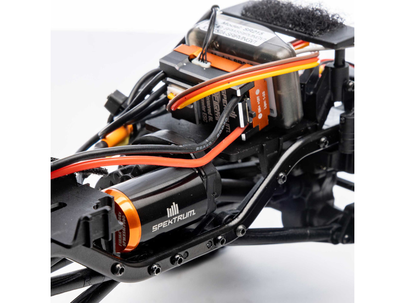 Spektrum Firma Sensored Brushless Smart ESC 8A, Brushless Sensored Motor: SCX24 (SPMXSEMC18) | Astra