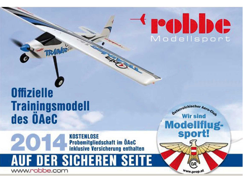 Air Trainer 1.4m PNP 3-Axis Flight Stabilizer - Glider (TA-2581) | Astra