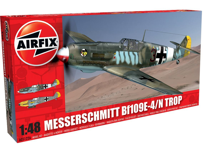 Airfix Messerschmitt Bf-109E Tropical (1:48) (AF-A05122A) | Astra
