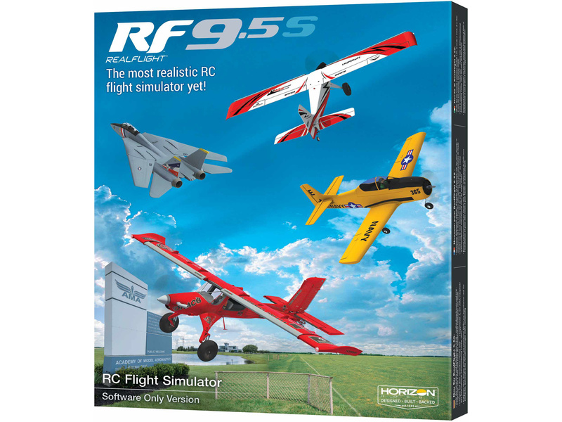 Realfight RealFlight 9.5S simulátor jen software RFL1201S