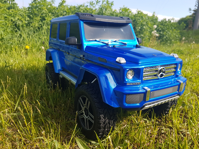 Traxxas TRX-4 Mercedes G500 1:10 TQi RTR with LED lights (TRA82096-4 ...