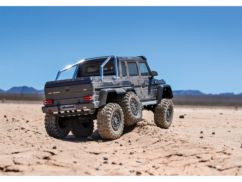 Six Wheel Drive Crawler Traxxas TRX-6 Mercedes G 63 AMG 6x6 RC Crawler ...
