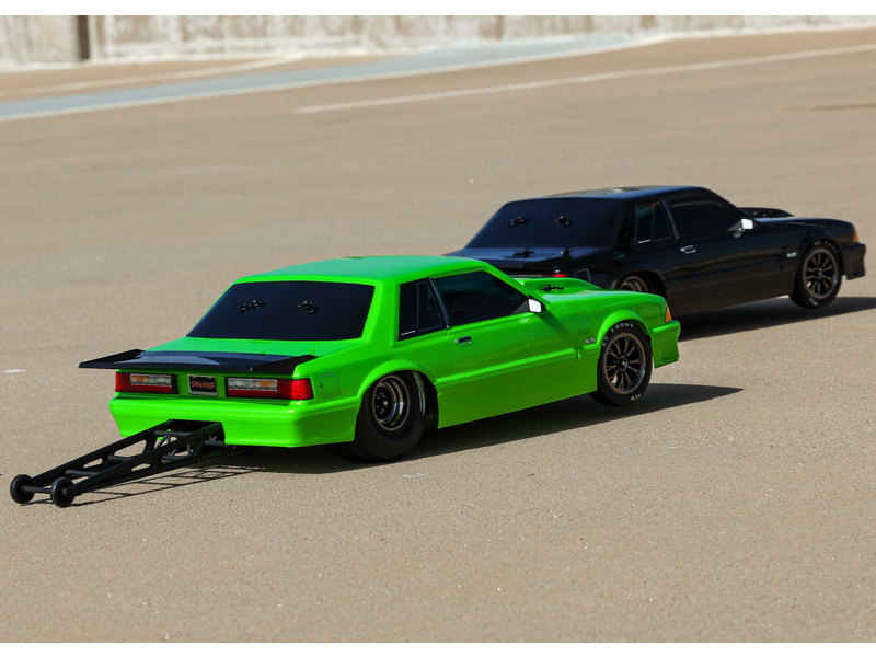 1:10 Traxxas Drag Slash: Karoséria Ford Mustang 5.0 (čierna)