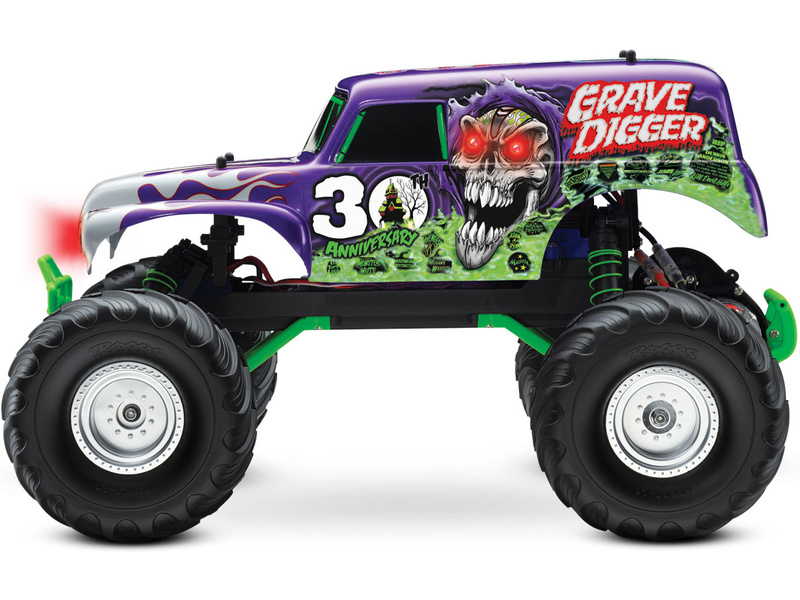 Traxxas Monster Jam 1:10 Grave Digger 30th RTR - RC model auta ...