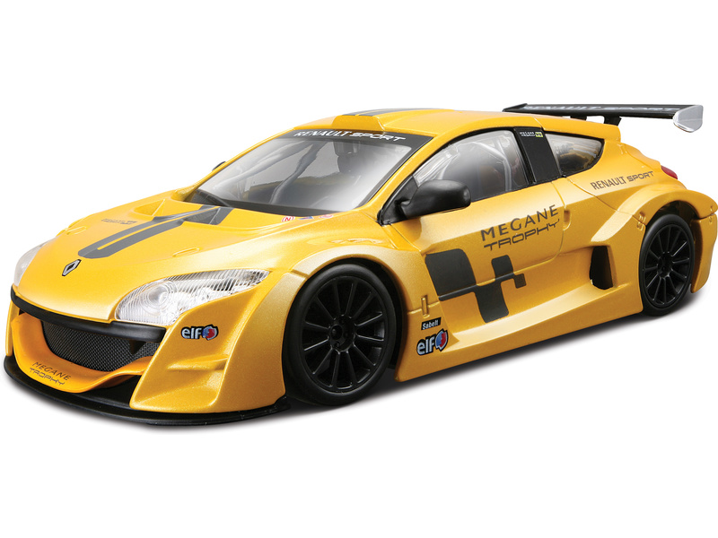Bburago Kit Renault Mégane Trophy 1:24 žlutá - sběratelský model auta ...