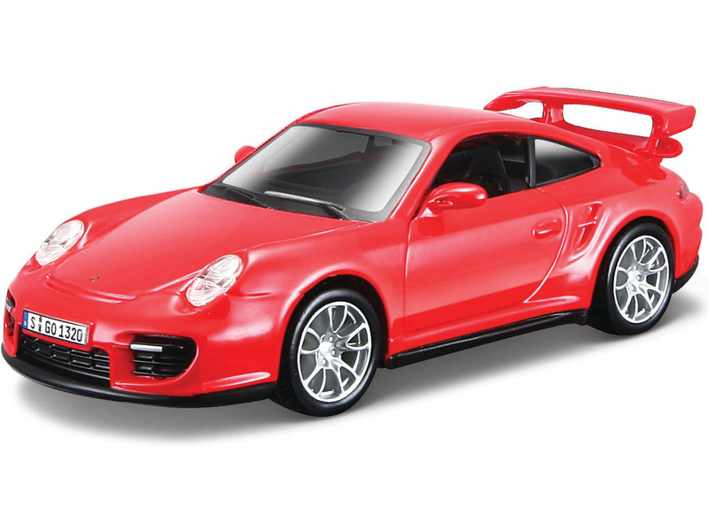 Bburago Kit Porsche 911 GT2 1:32 červená - sběratelský model auta (BB18 ...