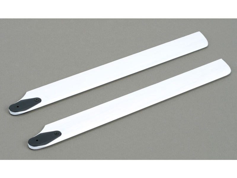 Blade 245mm Wood Main Rotor Blade Set, White: BSR (EFLH1518) | Astra