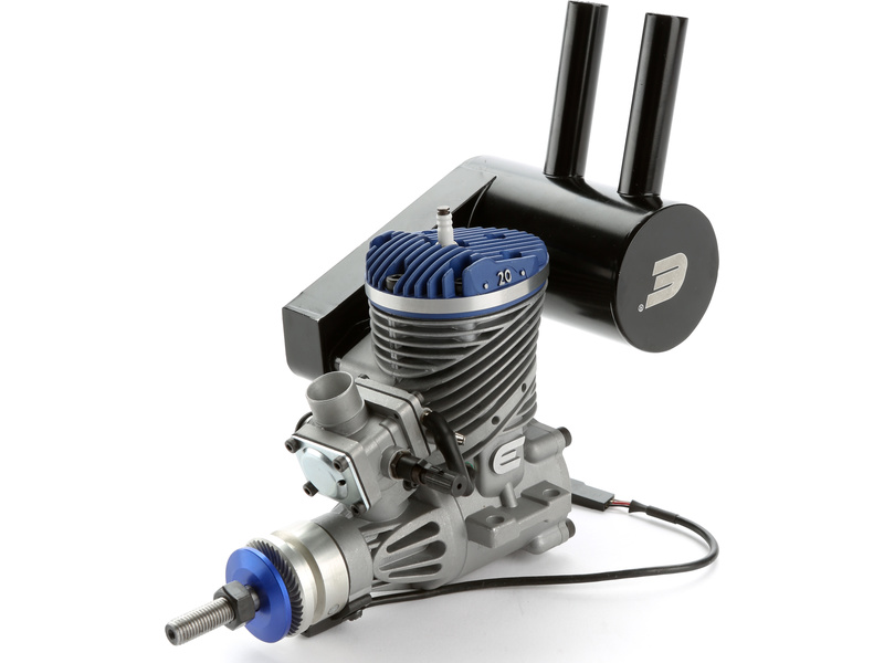 Evolution 20GX2 20cc (1.20 cu. in.) Gas Engine with Pumped Carb ...