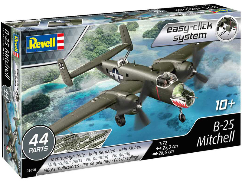 Revell EasyClick North American B-25 Mitchell (1:72) (set) (RVL63650 ...