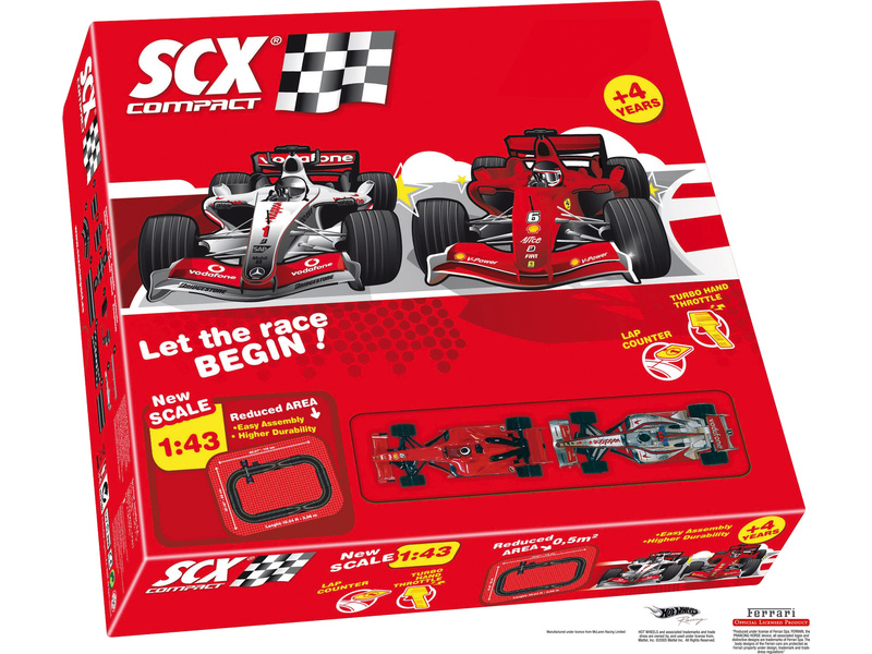Autodráha SCX Compact F1 ovál 3m (SCX31160) | Astra