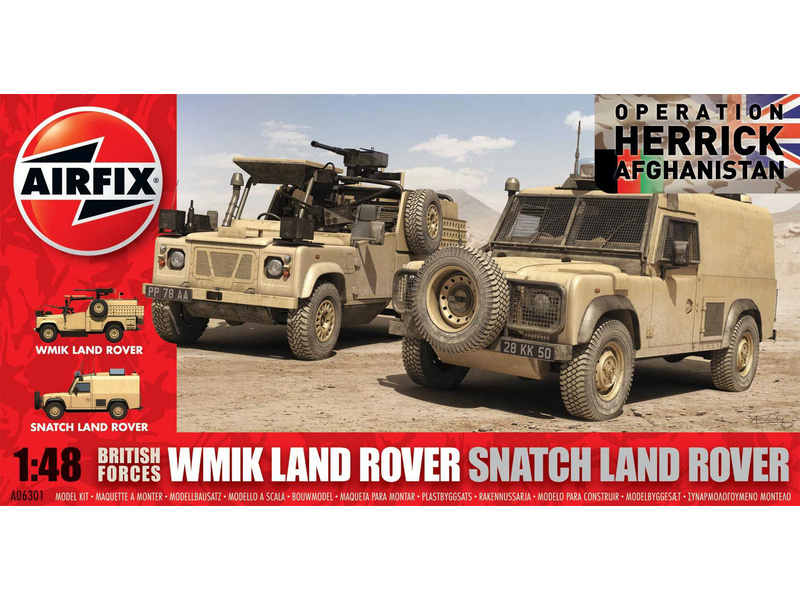 Airfix British Forces - Land Rover Twin Set (1:48) (AF-A06301) | Astra