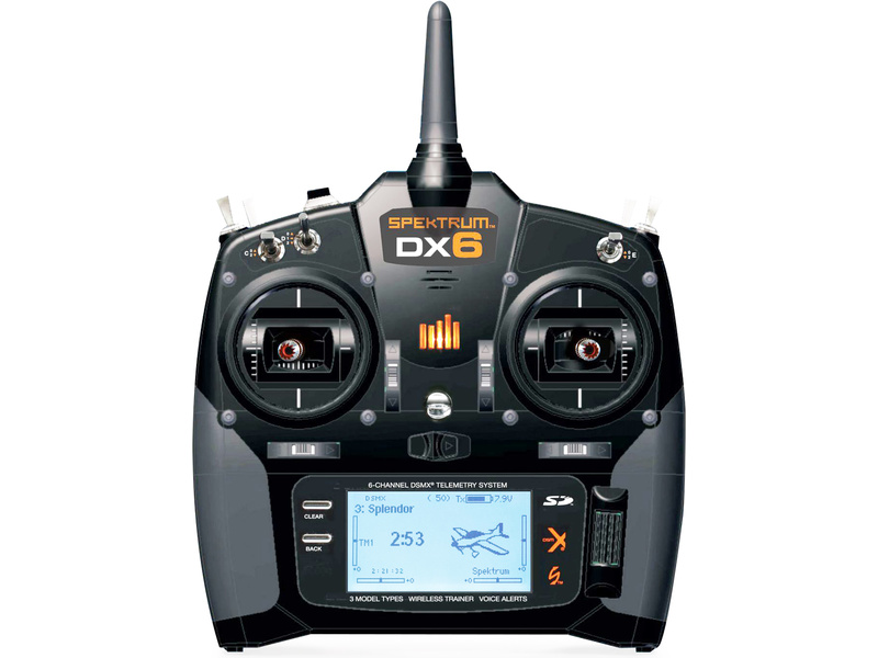 Spektrum DX6 G3 DSMX - RC vysílač (SPMR6750EU) | Astra